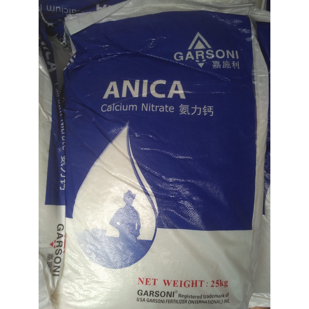 Jual Repack 1kg Pupuk Kalsium Nitrat Calcium Nitrate Calnit Calcinit ...