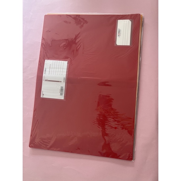 Jual Clear Holder isi 40 Lembar / ukuran folio / Map Clear Holder / isi ...