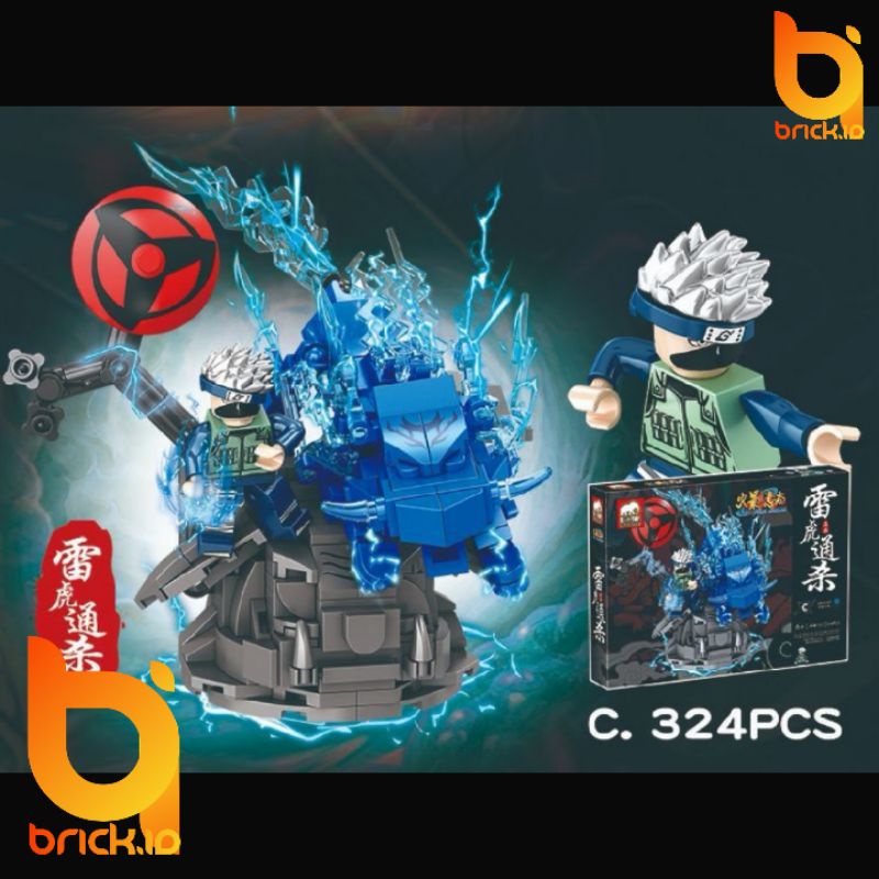 Jual JX90151 Bricks minifigure akatsuki naruto kurama sassuke hashirama ...