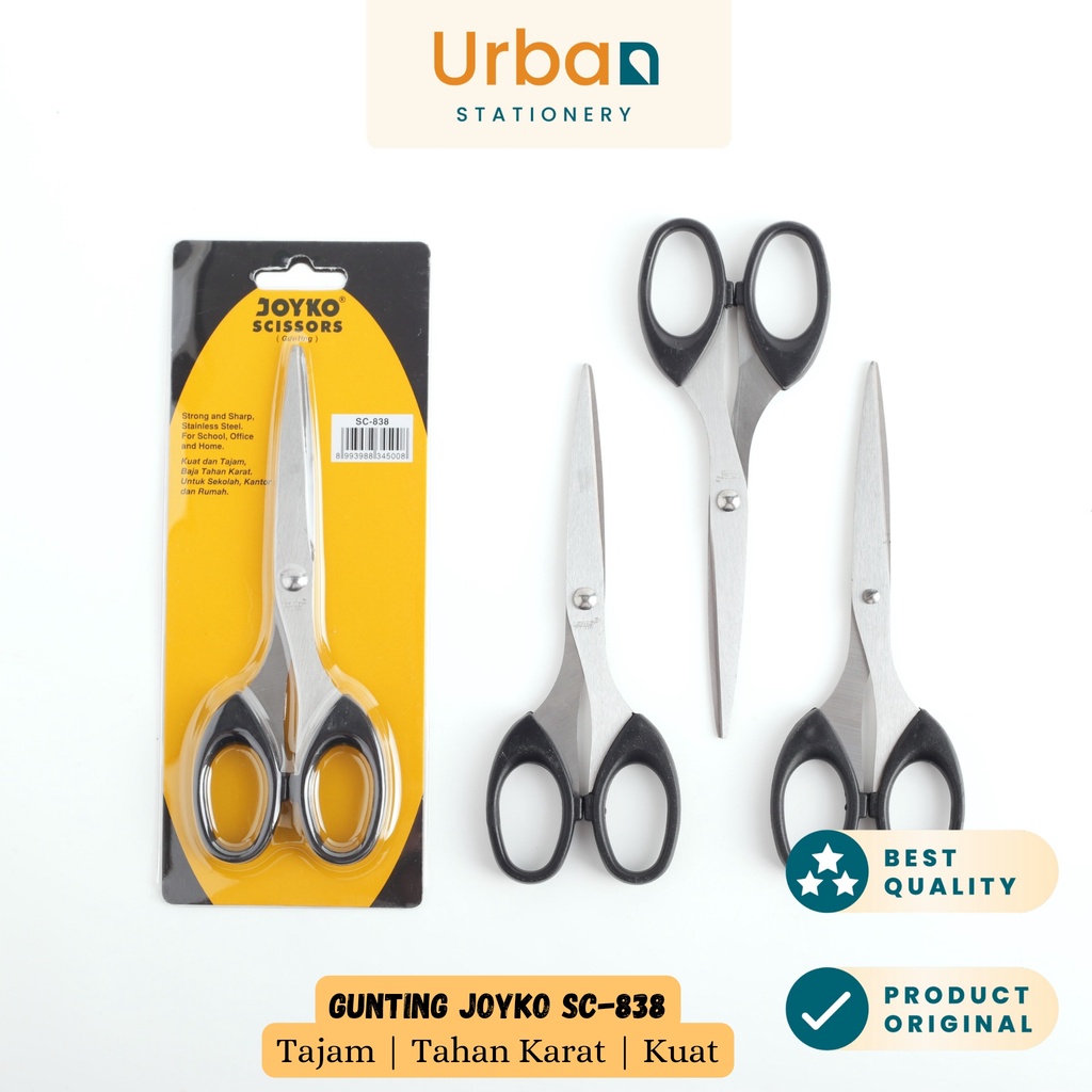 Jual Gunting Kertas Sedang Joyko SC-838 | Shopee Indonesia
