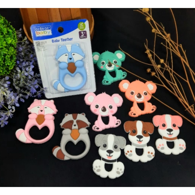Jual Baby Teether Animal Teething Toys | Shopee Indonesia