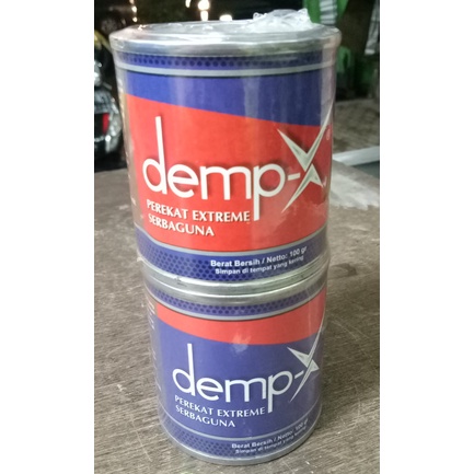 Jual Demp X Lem Perekat extreme 500gram set (2 x 250gr) | Shopee Indonesia