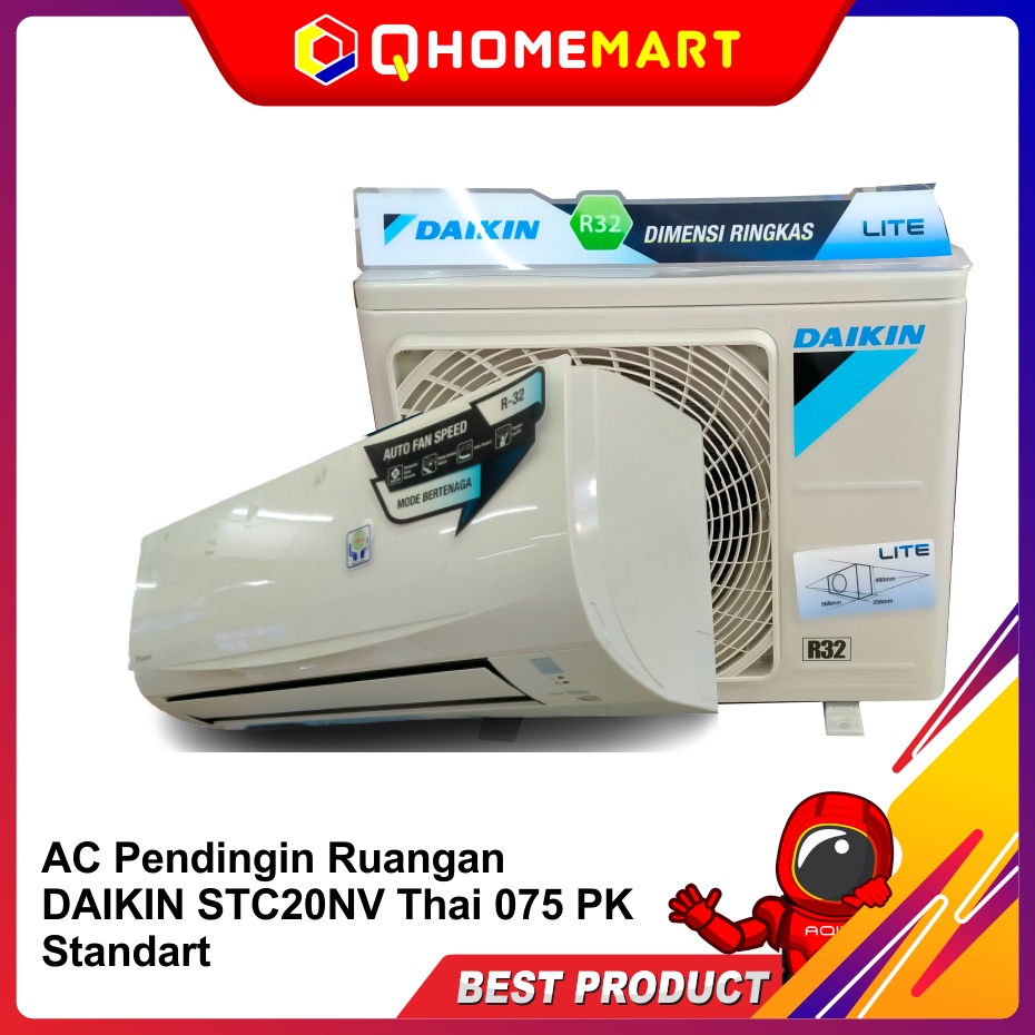 Jual AC Pendingin Ruangan DAIKIN STC Standart Thai Series | Shopee ...