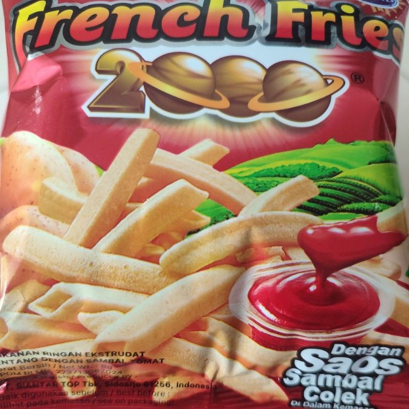 Jual french fries 2000 isi 10 pcs/rtg ukuran 8gr | Shopee Indonesia