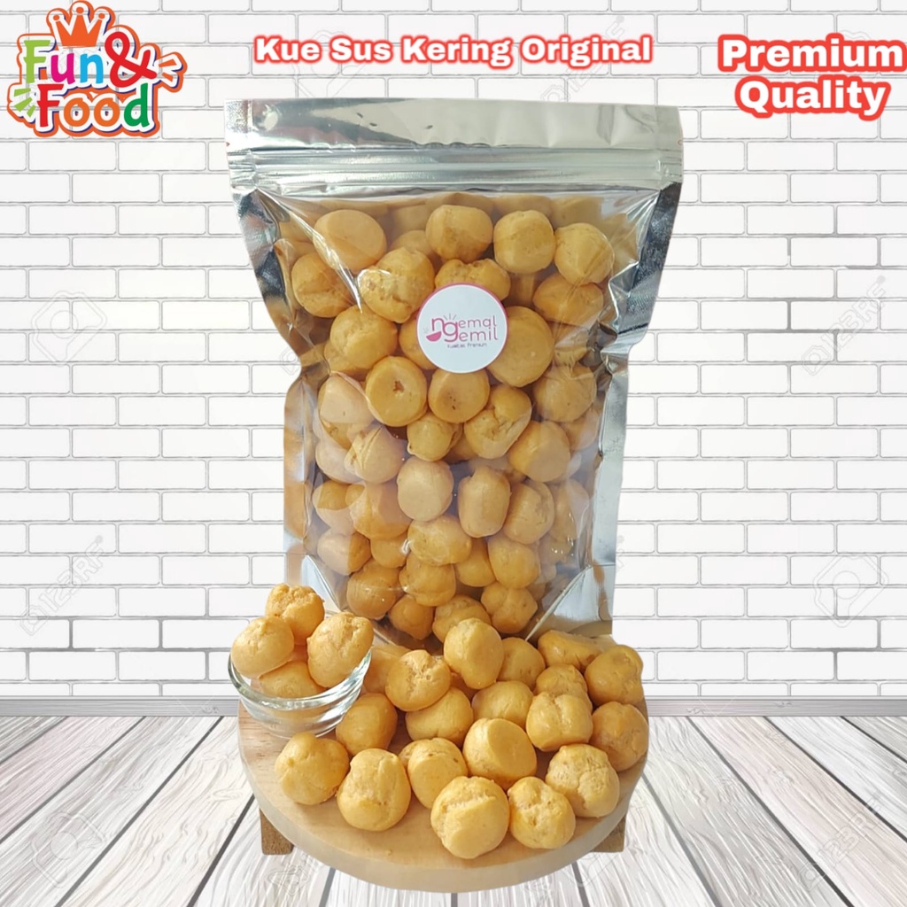 Jual Kue Sus Kering Original Homemade Biskuit Soes Mini Original ...