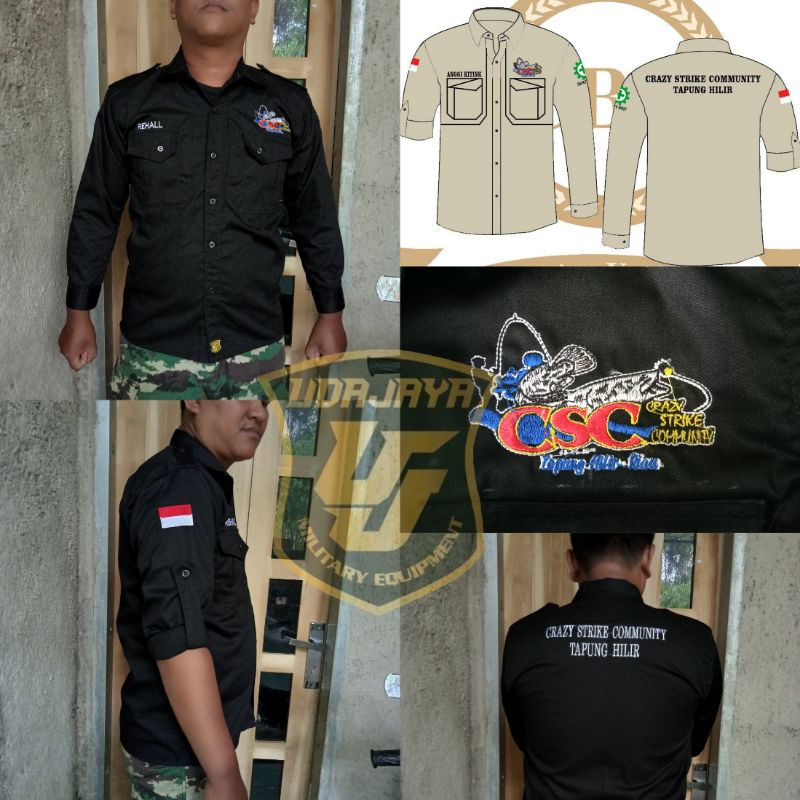 Jual Bikin Kemeja Custom Bordiran | Shopee Indonesia