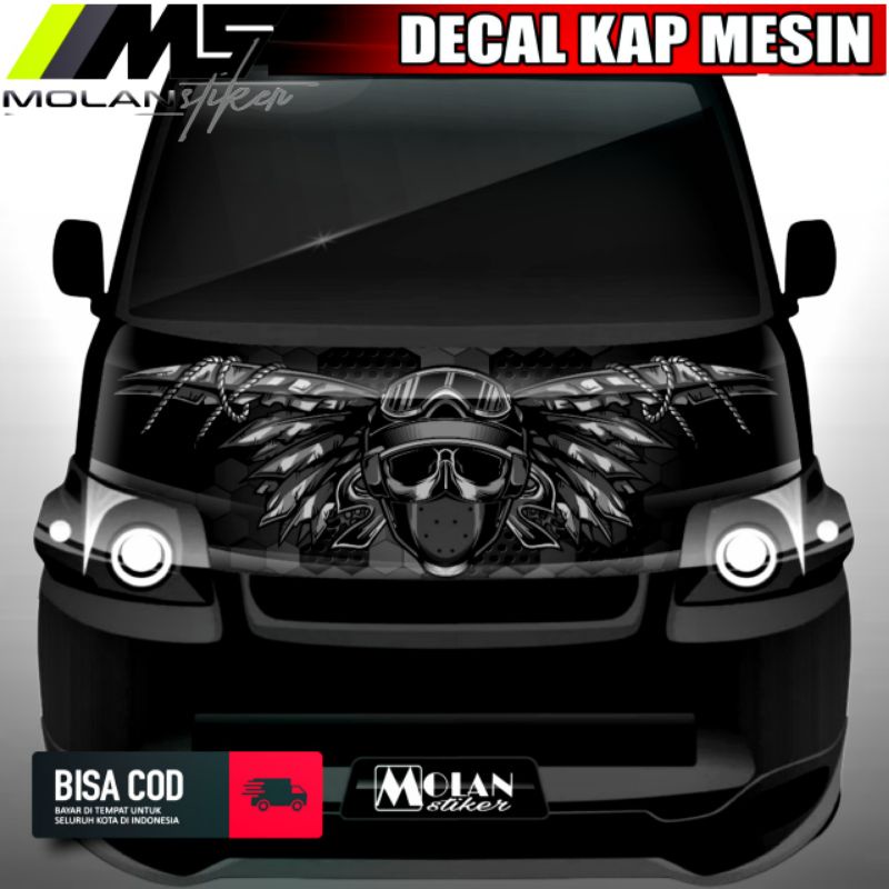 Jual Decal Sticker Striping Variasi Kap/Kabin Granmax & Luxio Decal ...