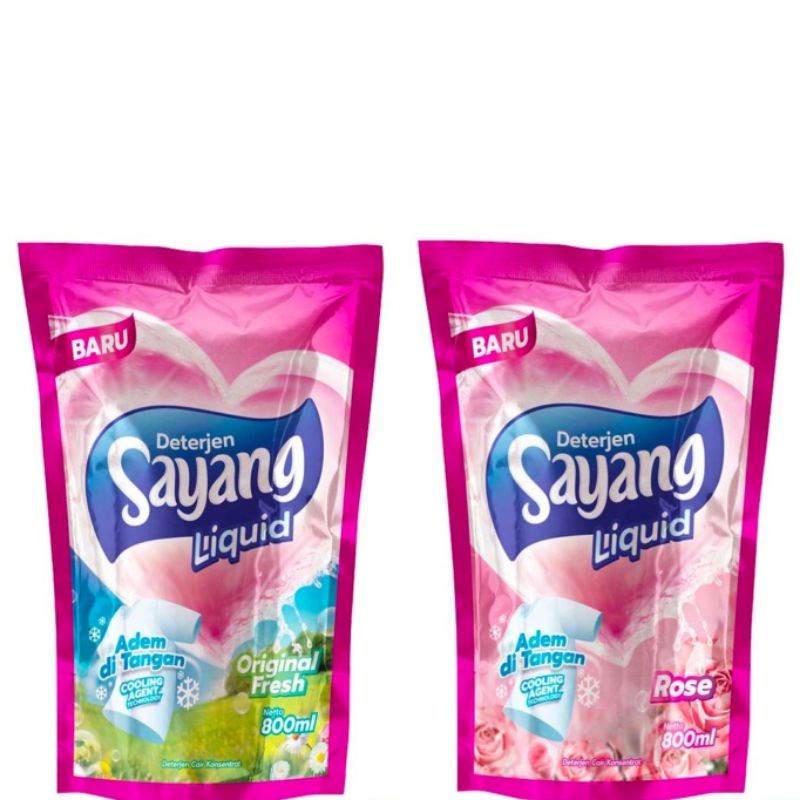 Jual SAYANG deterjen liquid 800ml | Shopee Indonesia