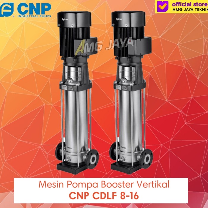 Jual Mesin Pompa Air Booster CNP CDLF 8-16 3 Phase Vertikal Multistage Pump | Shopee Indonesia