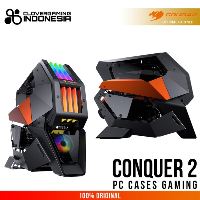 Jual Cougar Conquer 2 Ultimate RGB Full Tower ATX Case Gaming | Shopee ...