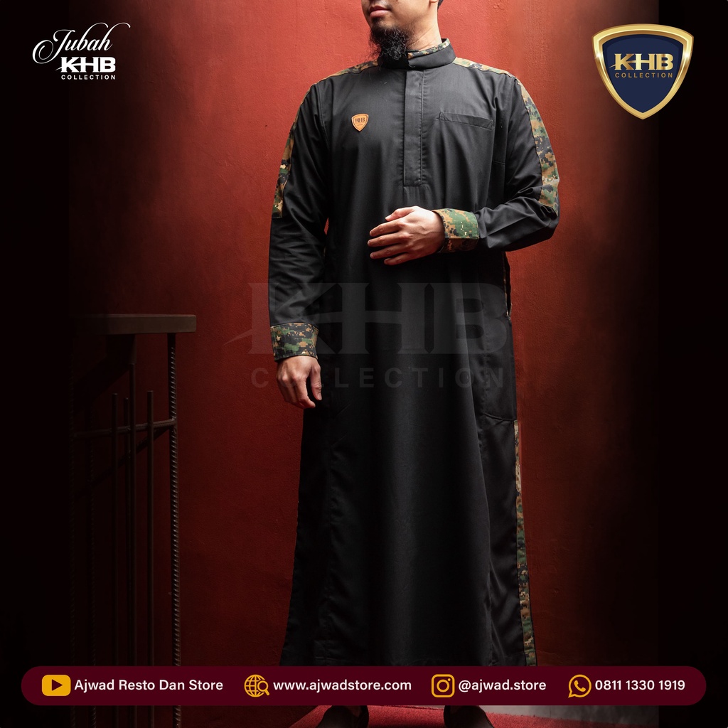 Jual JUBAH KHB HITAM ARMY | Shopee Indonesia