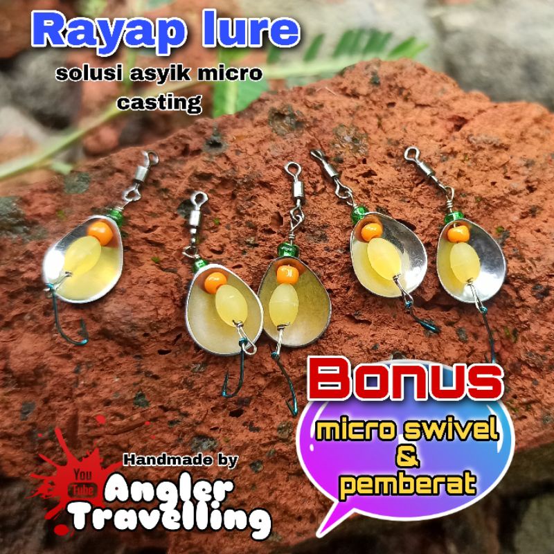 Jual Rayap lure umpan casting wader, nila, kocolan, red devil chichild ...