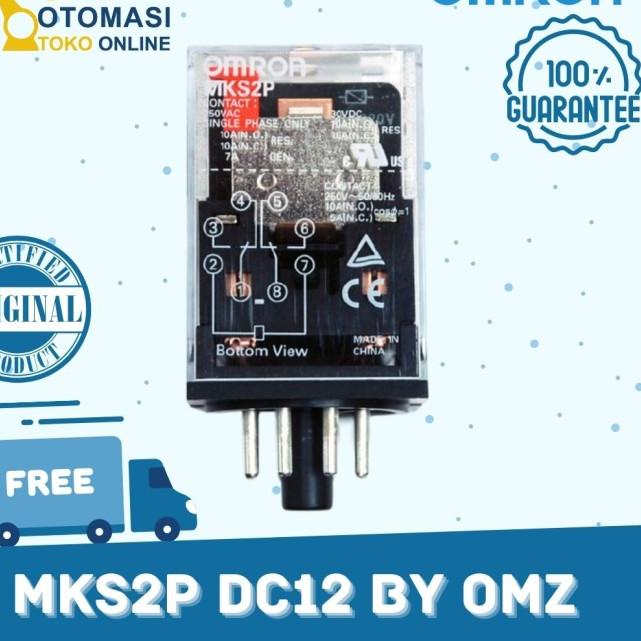 Jual Relay Omron MKS2P DC12 BY OMZ | Shopee Indonesia