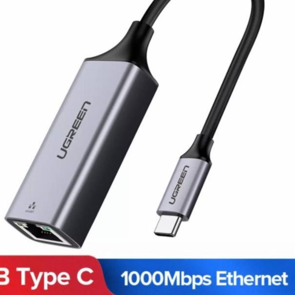 Jual Ugreen USB C to Lan Card Adapter 100/1000 Mbps - Ugreen Type C to ...