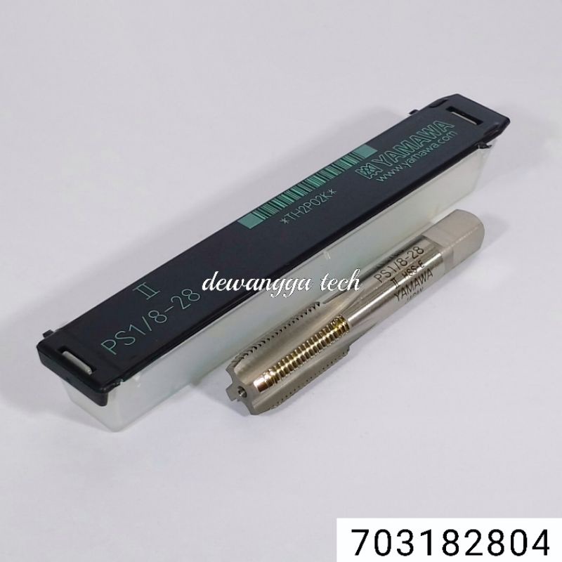 Jual Yamawa PS 1per8 - 28 tap pipa 1 per 8 inchi taping pipe lurus 1/8 ...