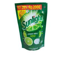 Jual SUNLIGHT SABUN CUCI PIRING JERUK NIPIS 2000 PEMBERSIH SABUN CAIR CUCI PIRING KEMASAN ...