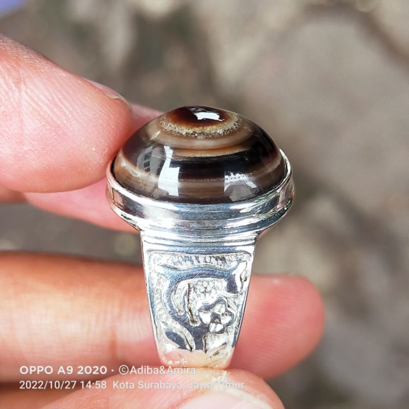 Jual Batu akik Yaman jaza' Ring Perak Handmade Tebal mewah | Shopee ...