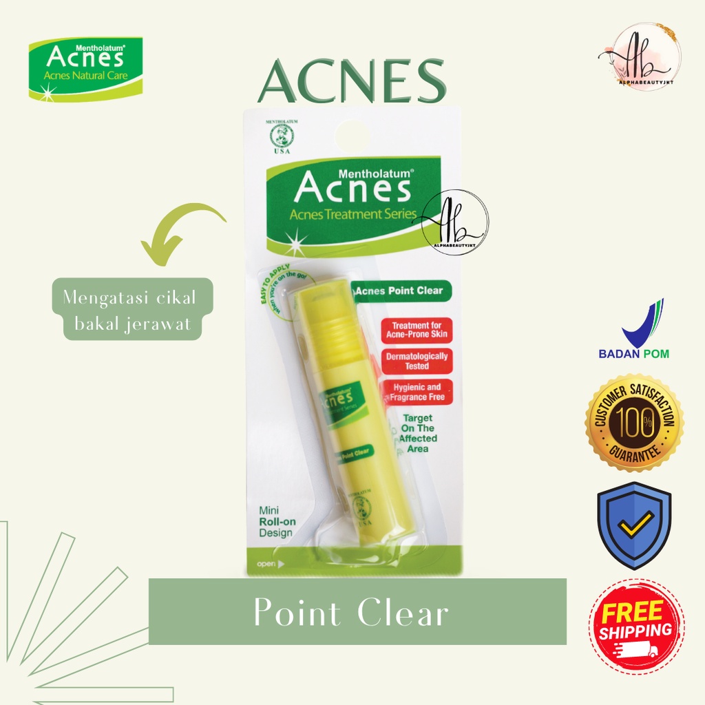 Jual [FLASH SALE] Acnes Point Clear 9ml - Roll-on Design / Obat Jerawat ...