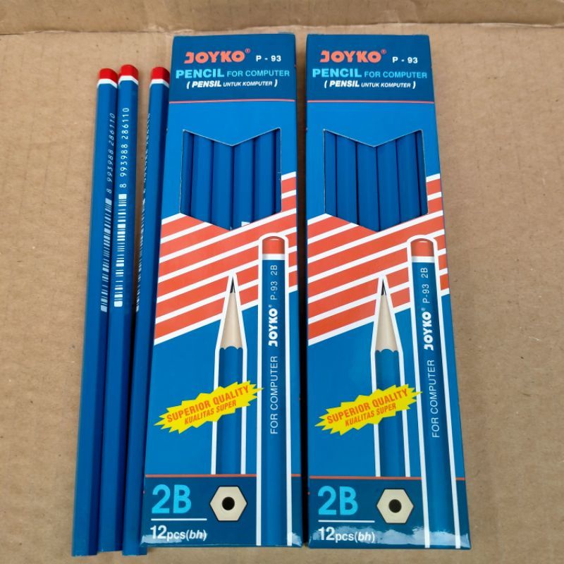 Jual Pensil 2B Joyko P93, satuan | Shopee Indonesia