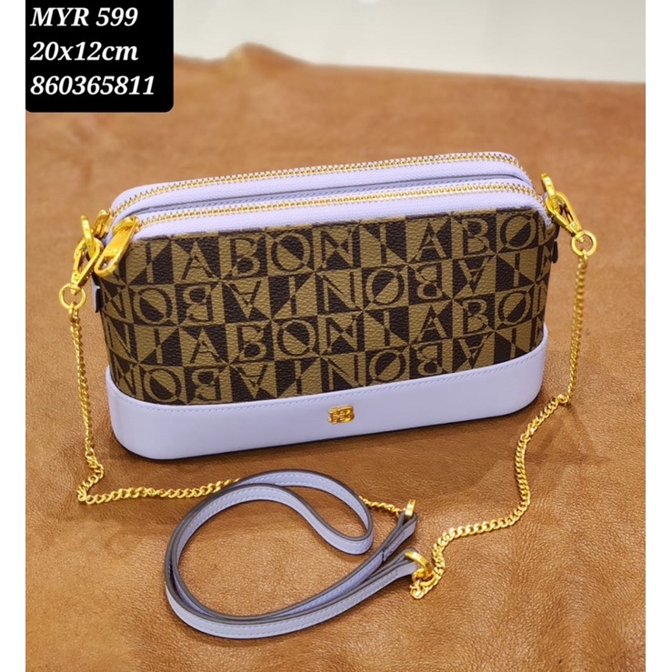 Jual Bonia chain monogram | Shopee Indonesia