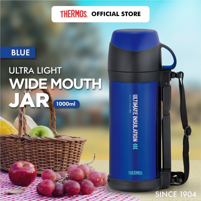 Jual Thermos FFW-1000-BL Botol Minum Stainless Steel 1000ML | Shopee Indonesia