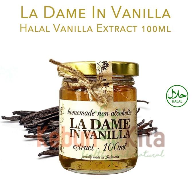 Jual La Dame in Vanilla Halal Vanilla Extract 100 ml | Shopee Indonesia