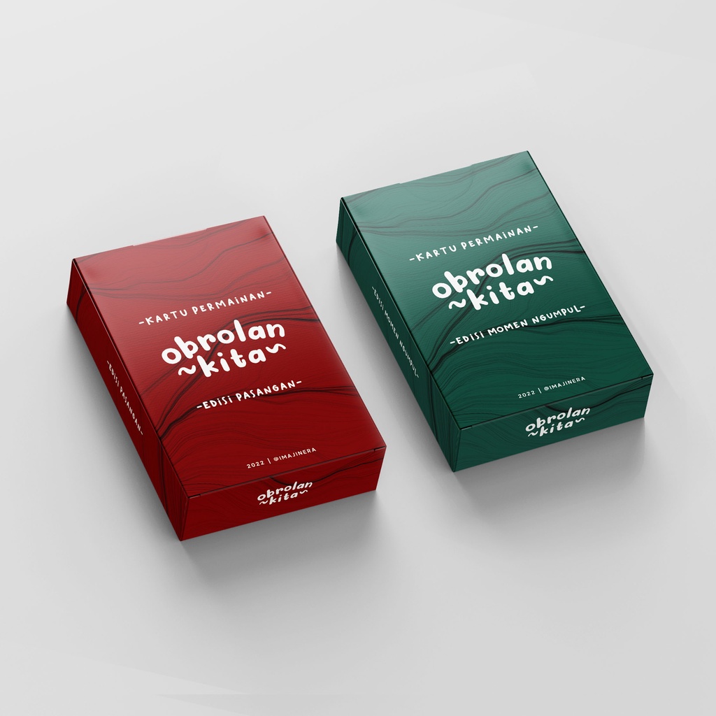 Jual PAKET 2 EDISI - Kartu Permainan Obrolan Kita - Edisi Momen Ngumpul ...