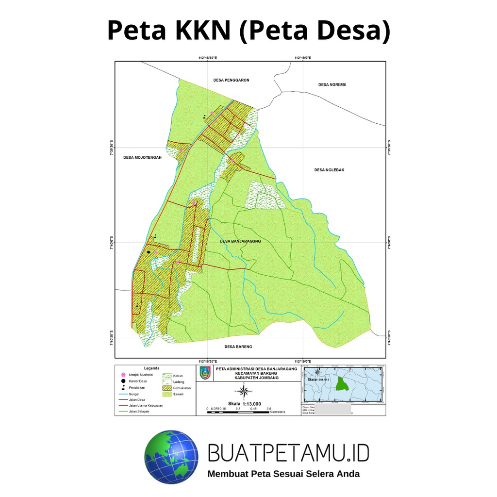 Jual Jasa Pembuatan Peta KKN Peta Desa Digital dan Cetak (Ukuran Custom ... Jual Jasa Pembuatan Peta KKN Peta Desa Digital dan Cetak (Ukuran Custom ...
