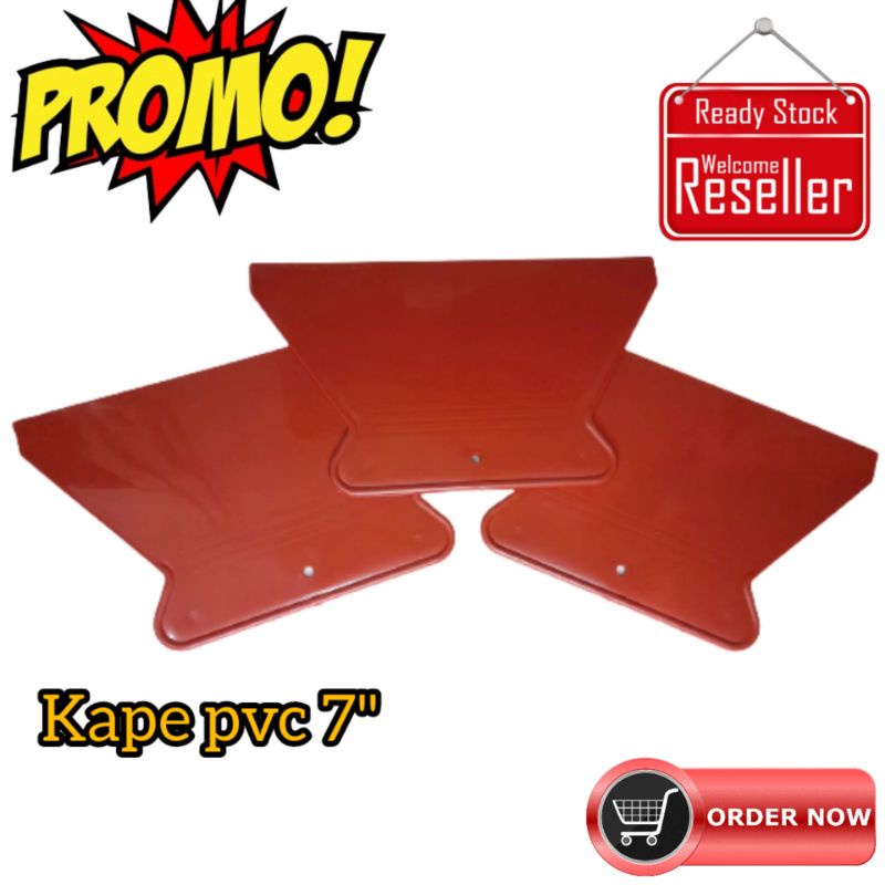 Jual Kape Plamir Kp Plastik PVC 7" Scraper Gypsum Gipsum 7 Inch ...