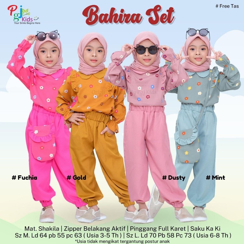 Jual BAHIRA SET KIDS by PGJ | Shopee Indonesia