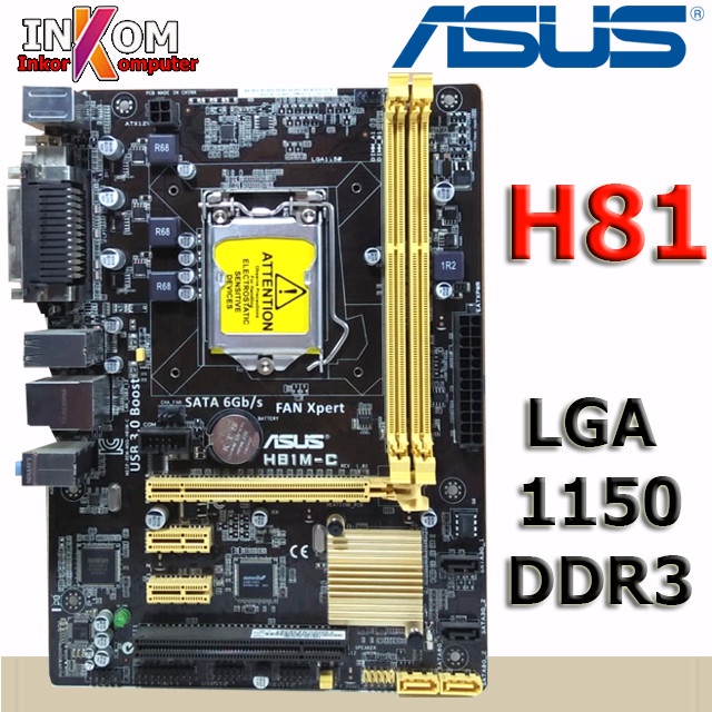 Jual Mobo Mainboard Intel LGA 1150 H81 Asus/Gigabyte | Shopee Indonesia