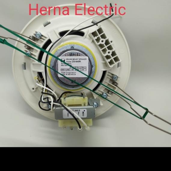 Jual TOA ZS 648/648R CEILING SPEAKER | Shopee Indonesia