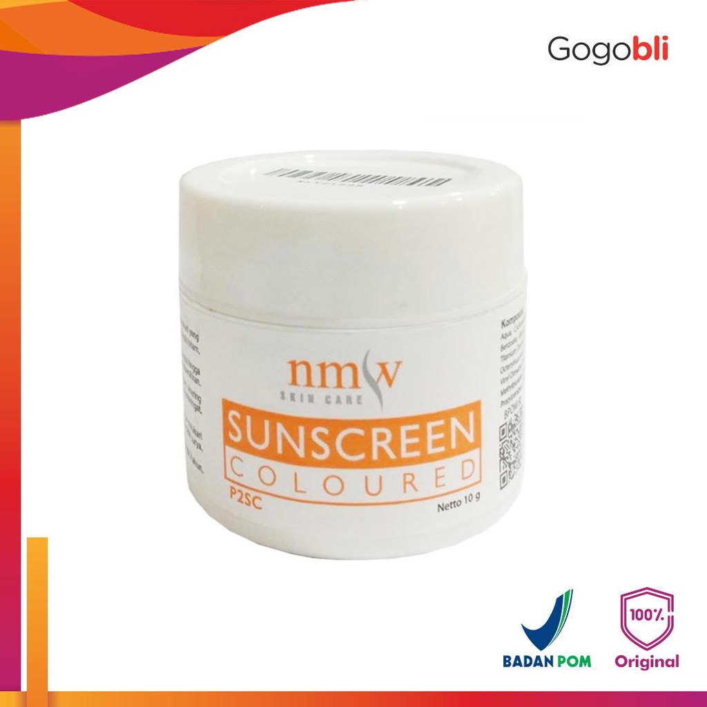 Jual NMW Coloured Sunscreen P2SC 10gr | Shopee Indonesia