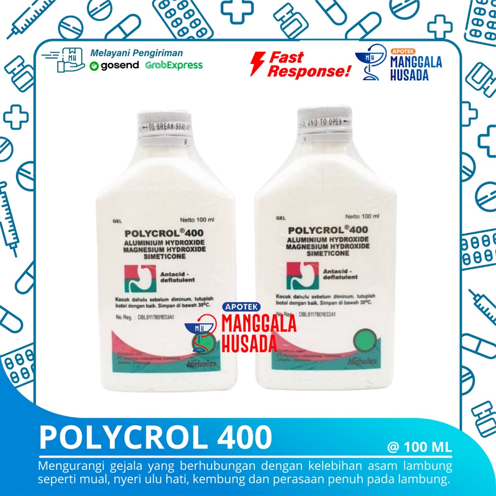 Jual POLYCROL 400 SUSPENSI @ 100 ML | Shopee Indonesia
