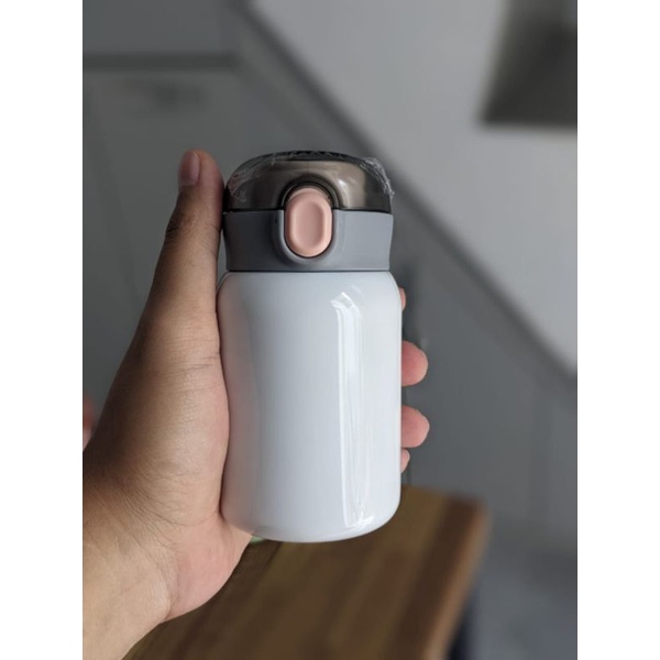Jual Termos kecil 220 ml + tali panjang berkualitas free sticker ...