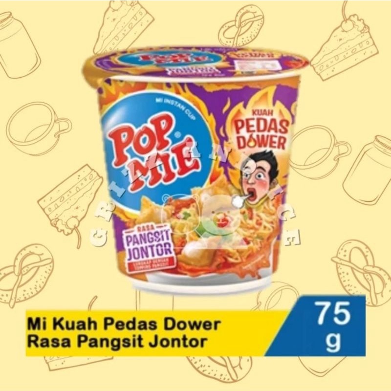 Jual POP MIE PEDAS DOWER PANGSIT JONTOR | Shopee Indonesia
