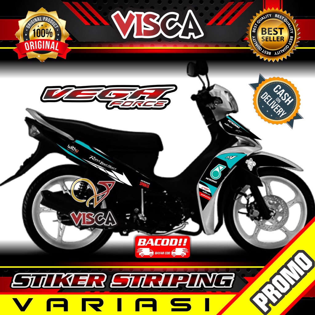 Jual Stiker Vega Force striping vega force 2022 Stiker Motor Vega Force ...