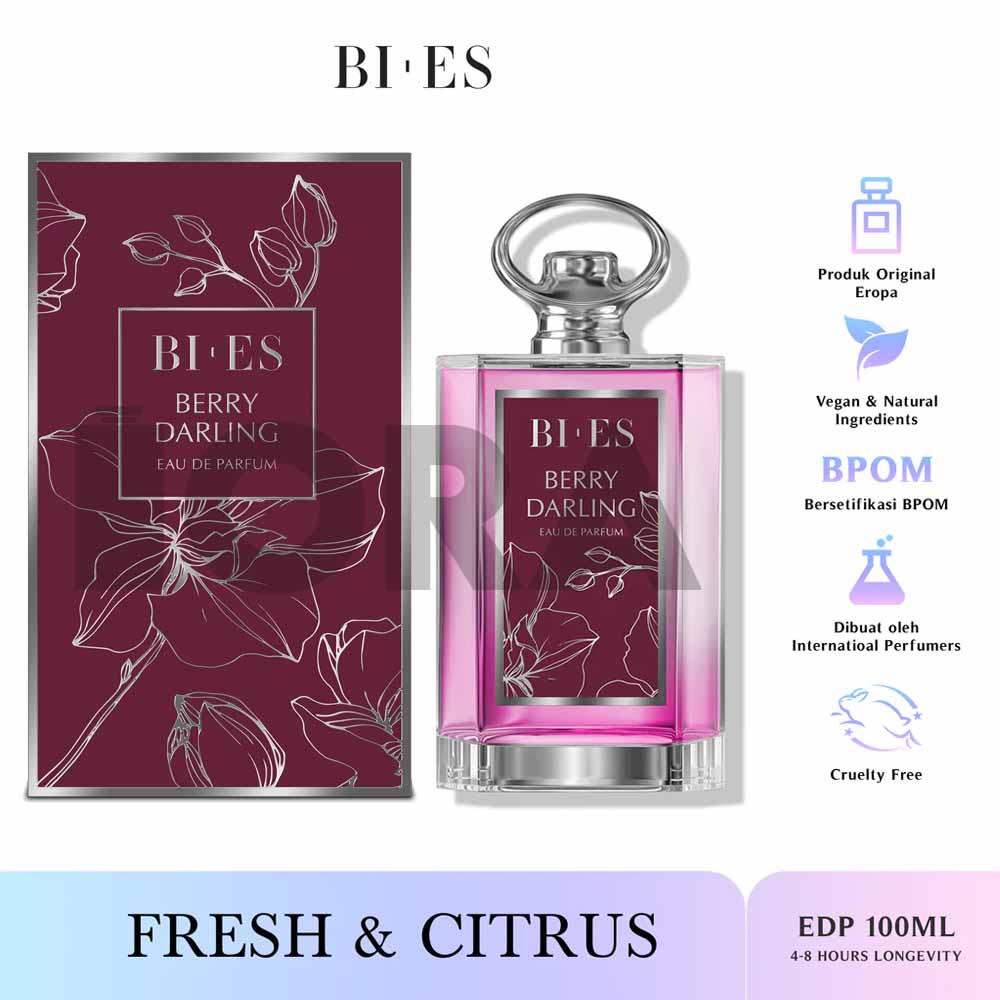 Jual BIES BI ES Berry Darling 100ml EDP - Parfum Original | Shopee ...