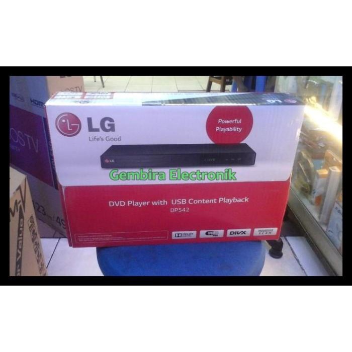 Jual Promo!!Lg Dvd Player Dp542 Usb Viral // Ready | Shopee Indonesia