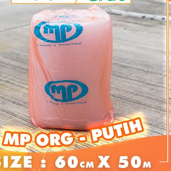 Jual BUBBLE WRAP ROLL 60CM X 50 METER HITAM PUTIH BUBLE WRAP MULIAPACK ...
