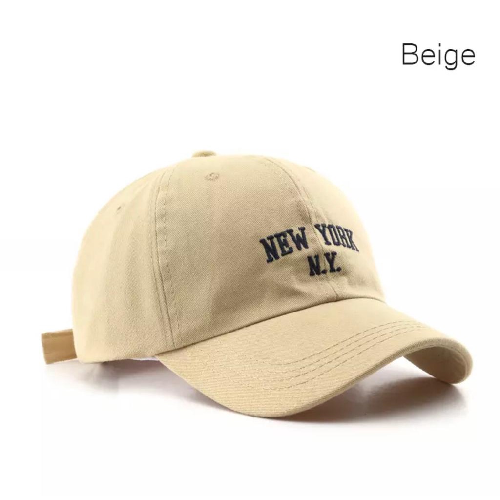 Jual COD Topi NEW YORK Trendy Korean Personalized Cotton Baseball Cap ...