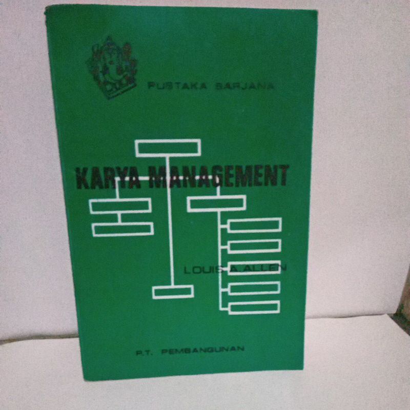 Jual buku Karya Management karangan Louis A. Allen | Shopee Indonesia