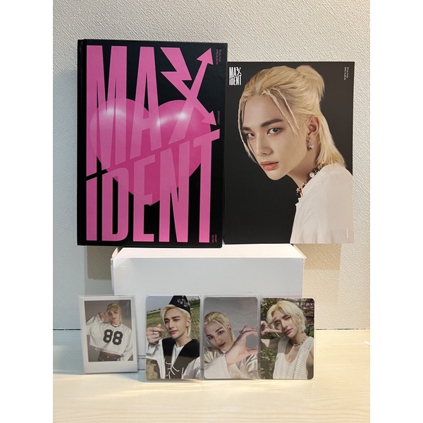 Jual Stray Kids Album Maxident Hyunjin photocard pc set with album ...