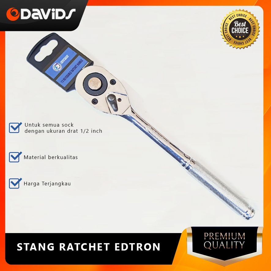 Jual Gagang Rachet Kunci Krek Stang Ratchet Sok Sock Shock Shok Edtron ...