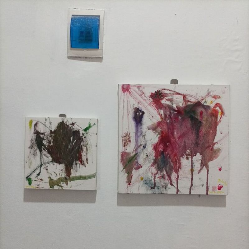 Jual Lukisan hasil karya anak. Random | Shopee Indonesia