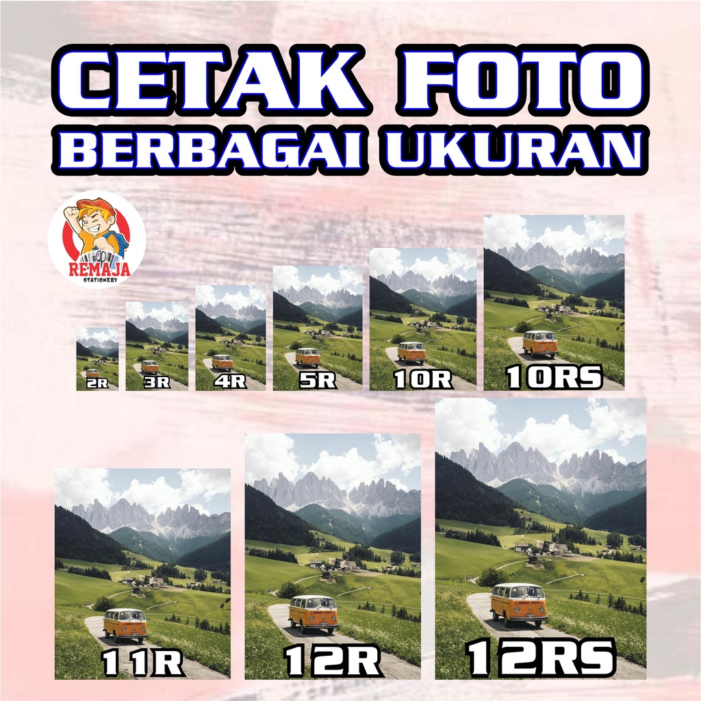 Jual Cetak Foto / Afdruk foto Berbagai Ukuran 2R, 3R, 4R, 5R, 10R, 10RS, 11R, 12R, 12RS | Shopee ...