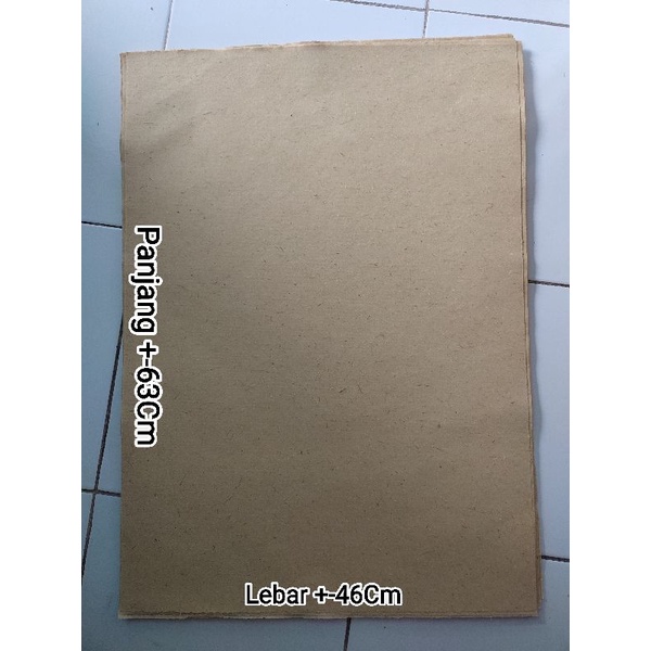 Jual Kertas merang serap minyak gorengan tebal uk. 46 x 63 cm 1 kg ...
