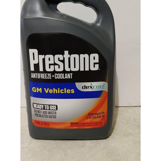 Jual Prestone Air Radiator Coolant Dexcool Antifreeze 50/50 Prediluted ...