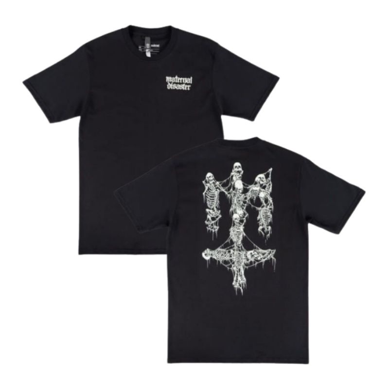 Jual MATERNAL DISASTER SACRALE BLACK T-SHIRT - Kaos Pria Kaos Distro ...