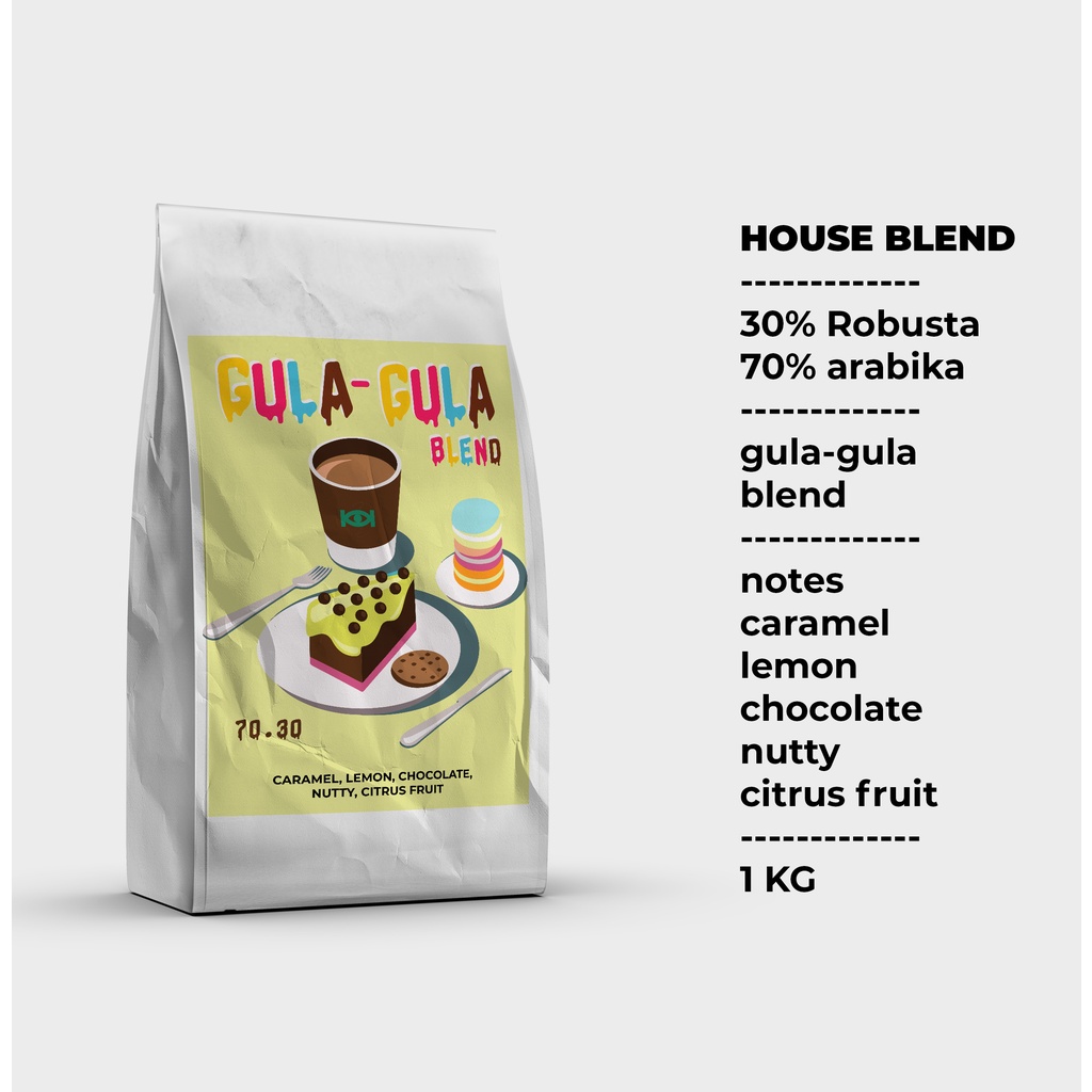 Jual Kopitalis Kopi Biji atau Bubuk Blend Gula Gula 70arabika/30robusta ...